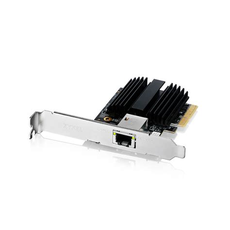 Xgn100c 10g Network Adapter Pcie Card With Single Rj 45 Port Product Photos Zyxel Networks