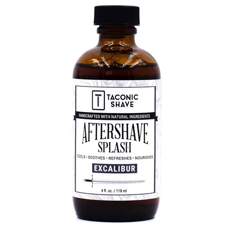 Taconic Shave Natural Aftershave Splash 4oz Excalibur