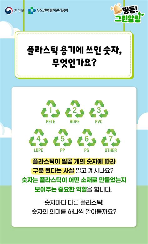 숫자의 비밀 숫자로 보는 플라스틱 재활용 방법 네이버 포스트