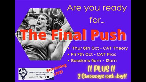 The Final Push Practical Youtube