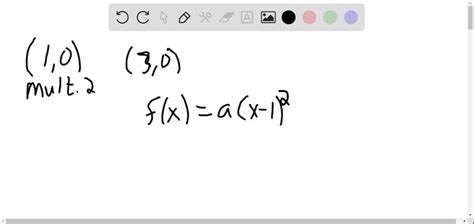 Solvedfind The Polynomial Function Of Degree 3 Whose Graph Is Shown In