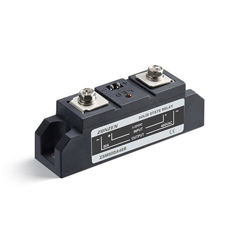 ZSM Series Single Phase Module Type Solid State Relay SSR DC To AC Or AC To AC Amps Amps