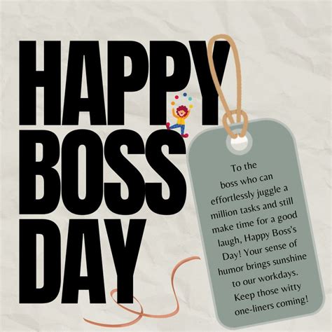 Happy Boss Day Messages