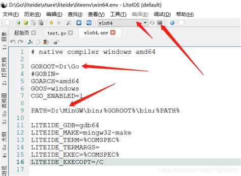 Windows平台下go编译器liteide的安装和使用go官方网站的编译器idle Csdn博客
