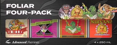Advanced Nutrients Foliar Four Pack Indoor Growstore