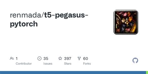 GitHub Renmada T5 Pegasus Pytorch