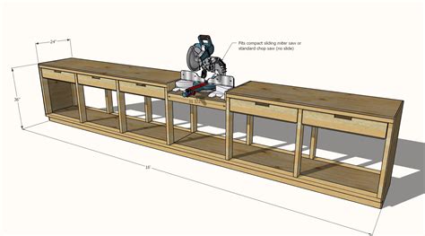 Garage Workbench Blueprint 14 Super Simple Workbenches You Can Build