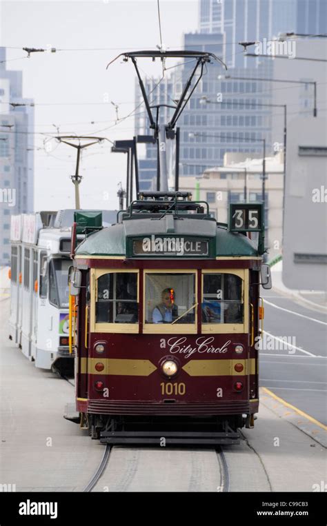 One Of The Eight Refurbished W Class Trams 1936 To 1956 Operating In
