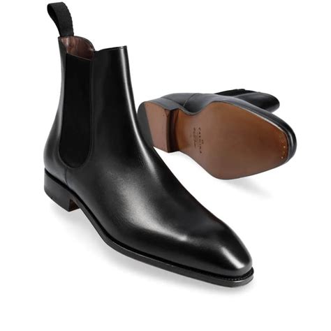Black Chelsea Boots For Mens
