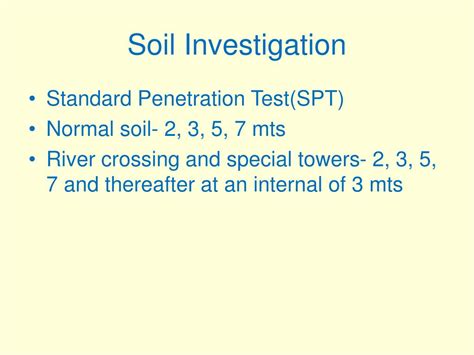PPT EXECUTION OF SOIL INVESTIGATION AND FOUNDATION PowerPoint Presentation ID 226717