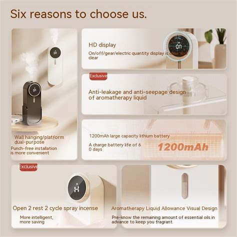 Intelligent Essential Oil Aromatherapy Diffuser Portable Usb Air