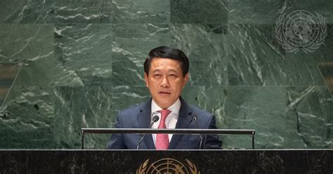 ຮອງ ນາ ຍົກ ລັດ ຖະ ມົນ ຕີ ລາວ ຮຽກ ຮ້ອງ ການ ແກ້ ໄຂ ຄວາມ ຂັດ ແຍ້ງ ດ້ວຍ ສັນ