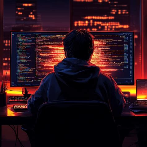 26 000 programming background with person working with codes on computer pictures