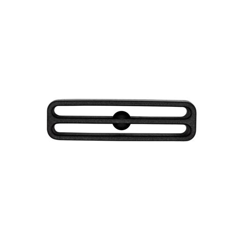 0322 Double Loop Webbing Retainer 40mm In Black Polyethylene Makefast 0322 Double Loop Webbing Retainer 40mm In Black Polyethylene Makefast