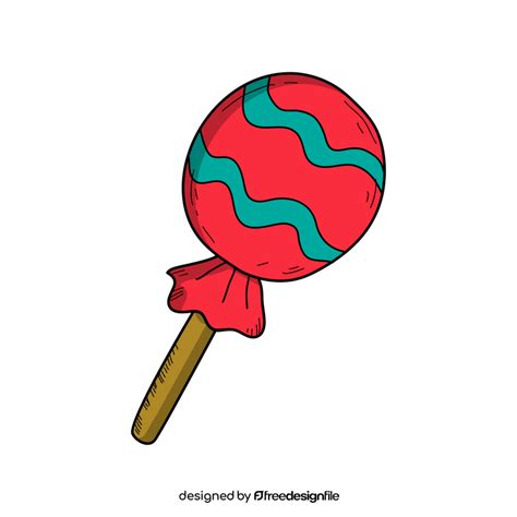 Candy Lollipop Drawing Clipart Free Download