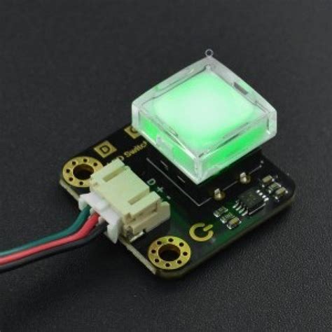 Dfrobot Gravity Led Schakelaar Module Groen Dfrobot Dfr0789 G