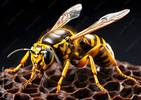 Hornet Hymenoptera Asian Hornet Also Known As Yellow Legged Hornet