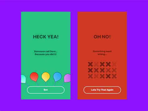 flash message success and error by stasys meclazcke on dribbble
