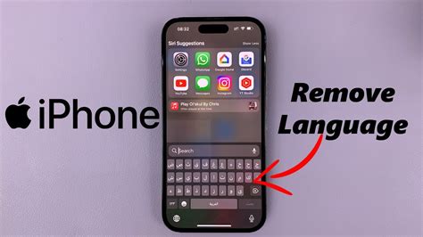 How To Removedelete Language From Iphone Keyboard Youtube