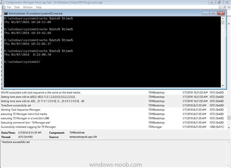 Set Correct Local Time Zone In Winpe System Center Configuration