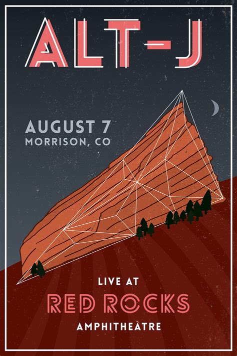 Alt J Poster Modern Poster Layouts