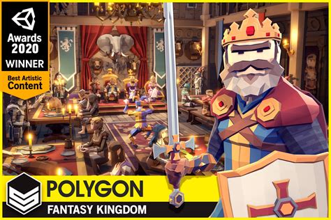Polygon Fantasy Kingdom Low Poly 3d Art By Synty Model