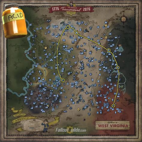 Best Fallout 76 Acid Farm Route And Methods