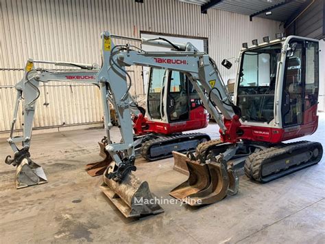 Takeuchi Tb235 2 1134h Original 3 Buckets LÖffel Full Hydr