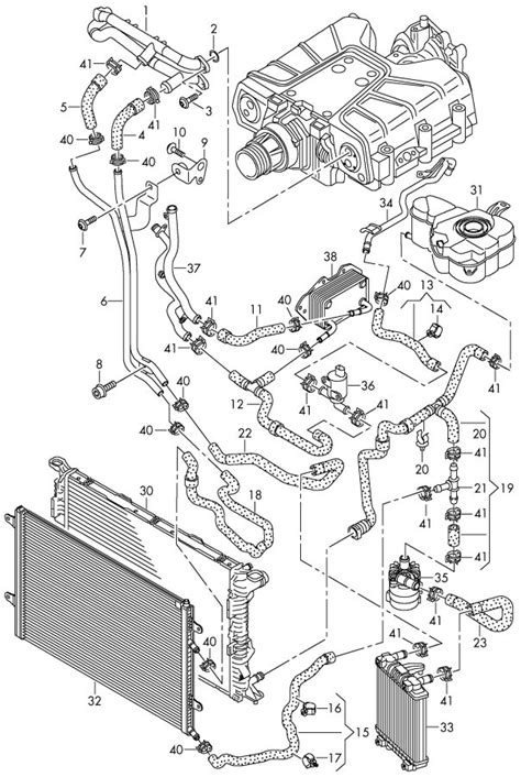 Audi A8 Quattro Engine Coolant Hose 06e121546 Jim Ellis Audi Parts