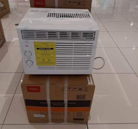 Tcl Window Type Manual Aircon Brandnew Sealed Unit Tv And Home