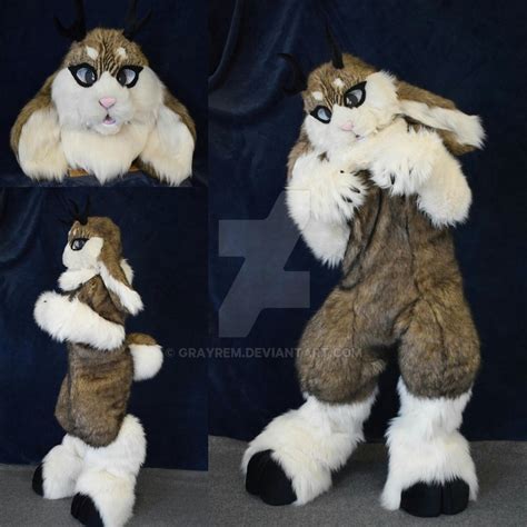 Jackalope Fursuit By Grayrem On Deviantart