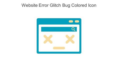 Website Glitch PowerPoint Presentation And Slides SlideTeam