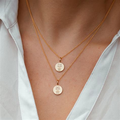 Cat Mom Paw Print Pendant With Diamonds By Diamond Cellar Diamond Cellar