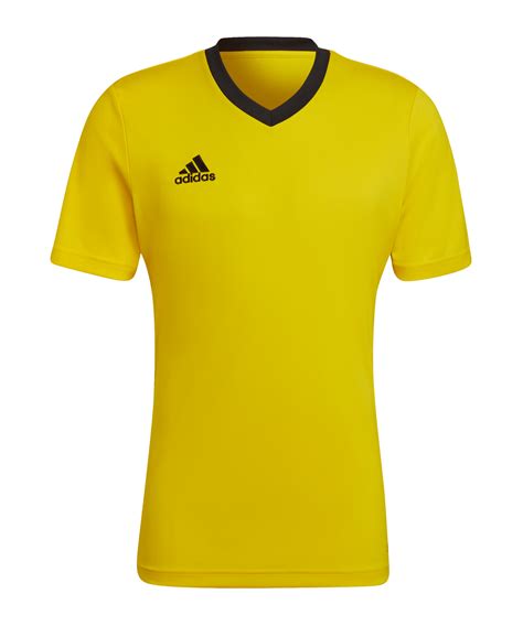 Adidas Entrada 22 Trikot Gelb Schwarz Hi2122 Teamsport