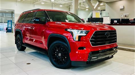 The All New 2026 Sequoia Limited Nightshade Edition In Supersonic Red