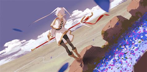 Frieren Vliegende Staf Anime Wallpaper 4k 3840x1896 Wallpaper Alchemy