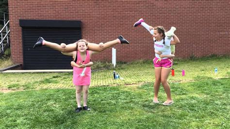 Dance Acrobatics Lift Straddle Upside Down Youtube