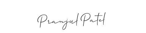 89 Pranjul Patel Name Signature Style Ideas Free Online Signature