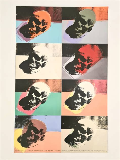 Vanitas Skulls And Self Portraits By Andy Warhol 1996 Original