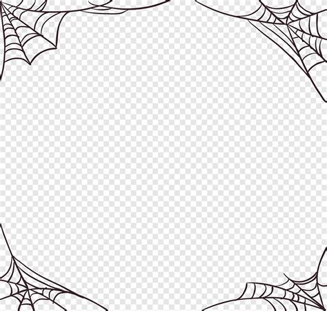 Spider Web Frame Spider Web Halloween All Saints Day Halloween