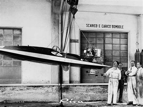 Riva Class X 1000 Cc Outboard Boat Including Dino Sestini Second