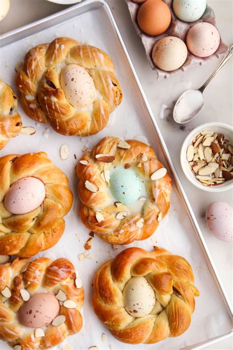 Easter Egg Bread Ring Red Star® Yeast