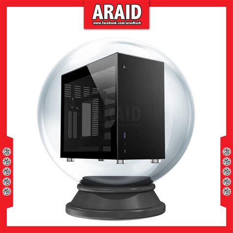 Jonsbo V10 Tempered Glass Itx Black Shopee Malaysia