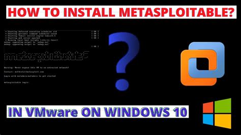 How To Install Metasploitable In VMware Workstation Pro 15 YouTube