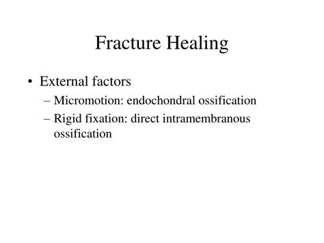 Ppt Bone Histology Fracture Healing Powerpoint