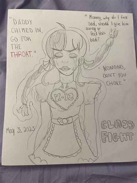 Class Fight Drawing Rmelaniemartinez