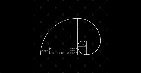 Fibonacci Spiral Fibonacci Sticker Teepublic