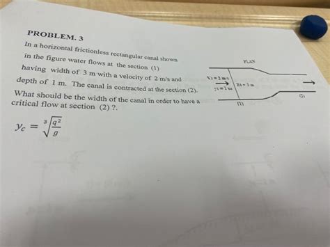Solved Problem 3 In A Horizontal Frictionless Rectangular