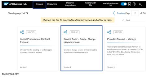 SAP Interfaces Exploring The SAP API Business Hub Techlorean