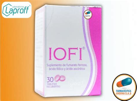 Iofi Fumarato Ferroso Acido Folico Acido Absorbico Caja X 30